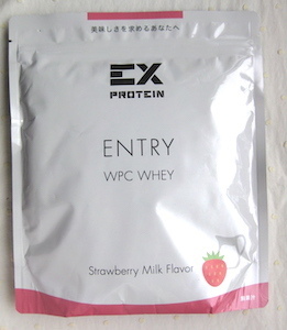 EX ENTRY WPC プロテイン イチゴミルク が美味しい！: レモングレイ通信 別館